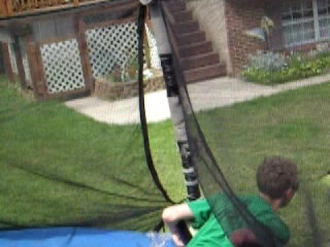 Trampoline Football - YouTube