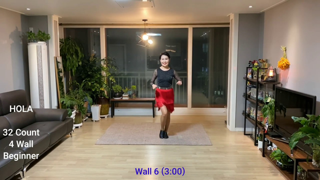 HOLA (Demo) Line Dane - 임선희 Line Dance 수원지부 - YouTube