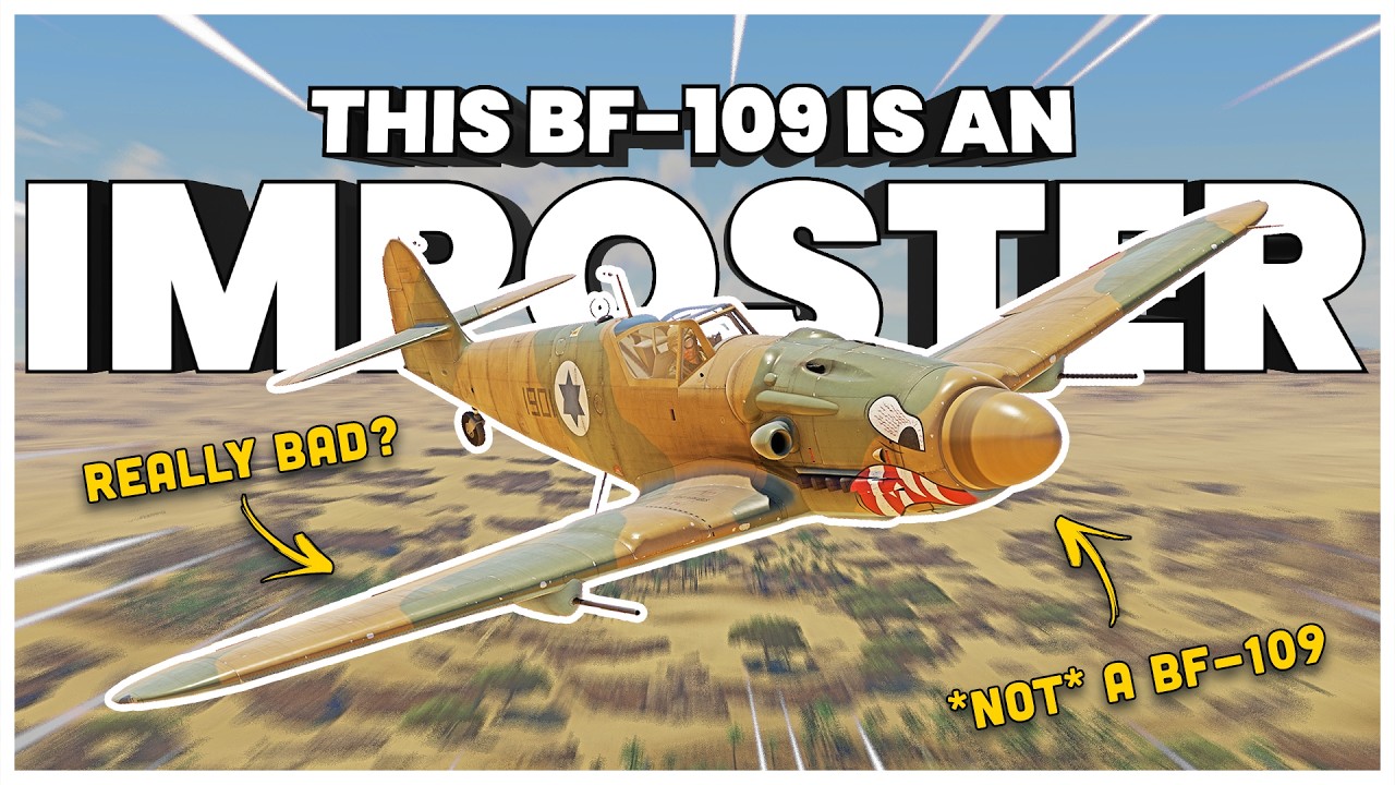 Is this the WORST BF-109 in War Thunder? (S-199 Sakeen) - YouTube