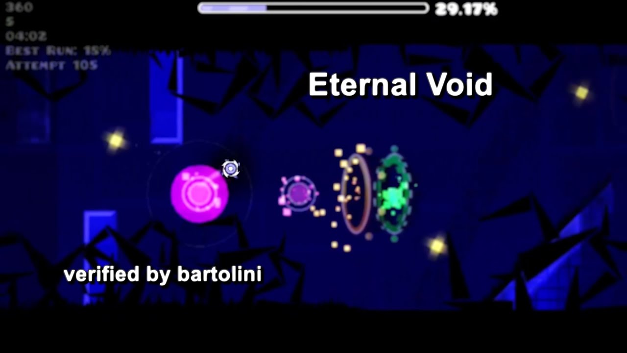 Eternal Void geometry dash (made by me verified by @bartolini411 ) - YouTube