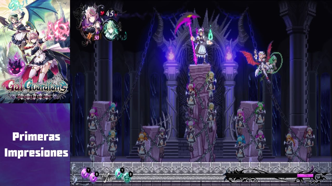Gal Guardians: Servants of the Dark // 2° Entrega del CASTLEVANIA con ...