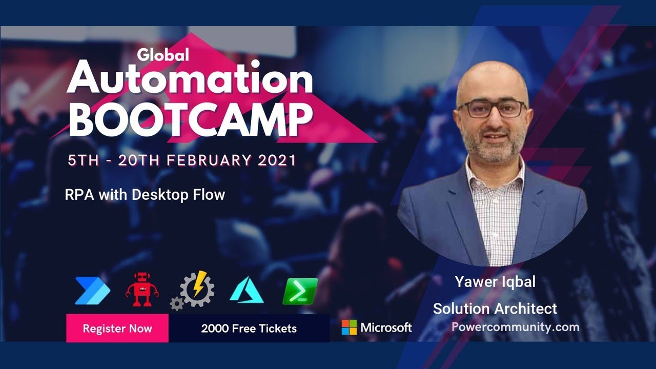 RPA with Desktop Flow - RPA & UI Bootcamp - YouTube