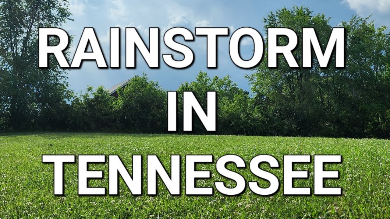 What a SPRING RAINSTORM looks like in the South | Spring Hill, TN - YouTube