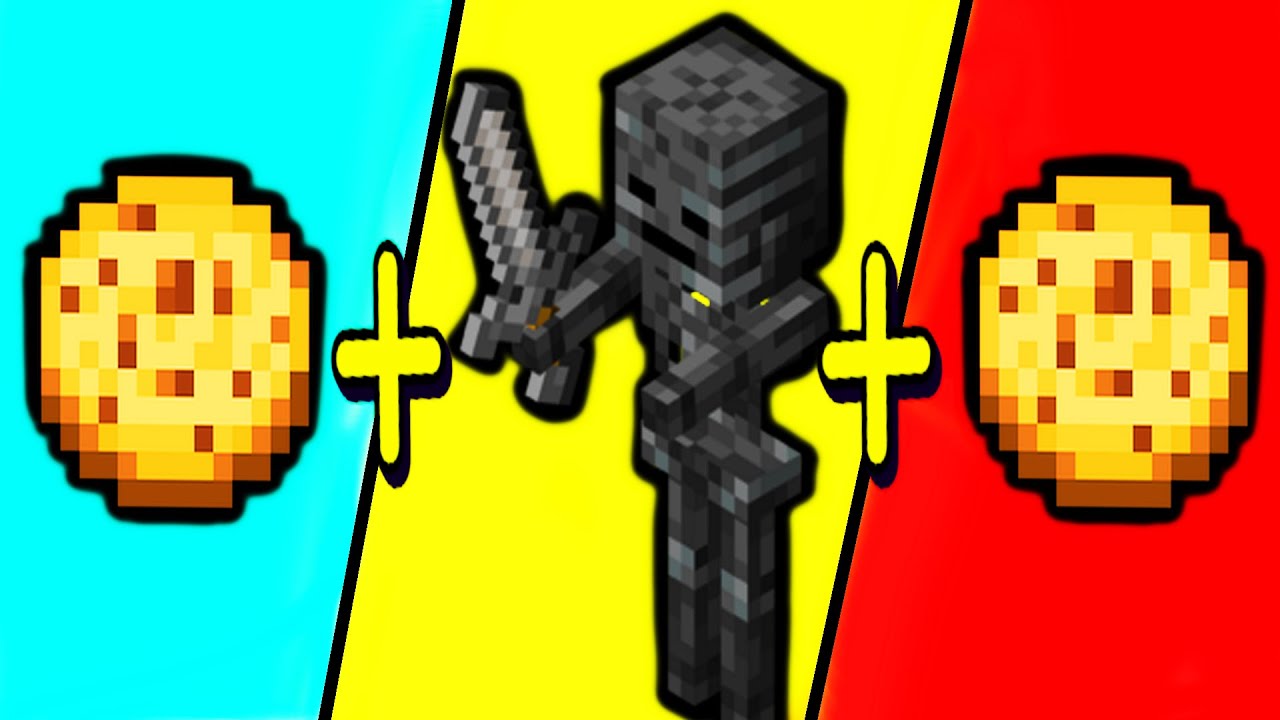 Cookie + Wither Skeleton + Cookie = ??? - YouTube