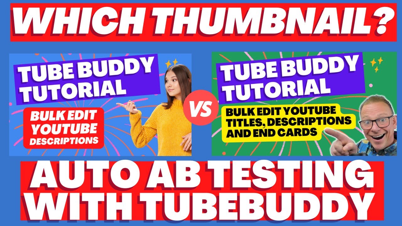 Thumbnail Test: Auto Test 2 Different Thumbnails to find BEST! - YouTube