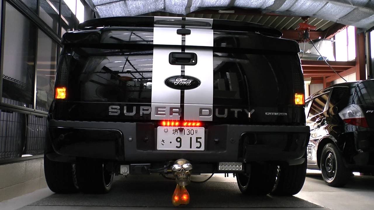 F-350 SUPER DUTY RECON Mini LED Tailgate Light Bars Truck Nuts LED ...