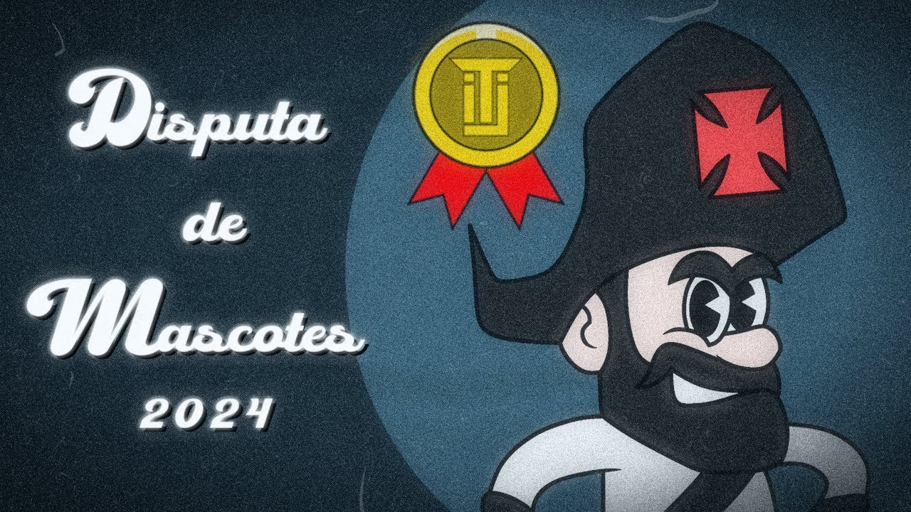 Animação do mascote do Vasco, Campeão da Disputa de Mascotes 2024 - YouTube