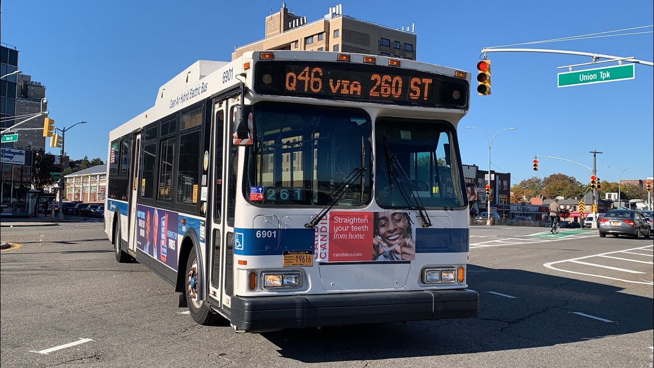 Glen Oaks Bound 2007 Orion VII OG HEV 6901 Q46 Lcl Bus At Union ...