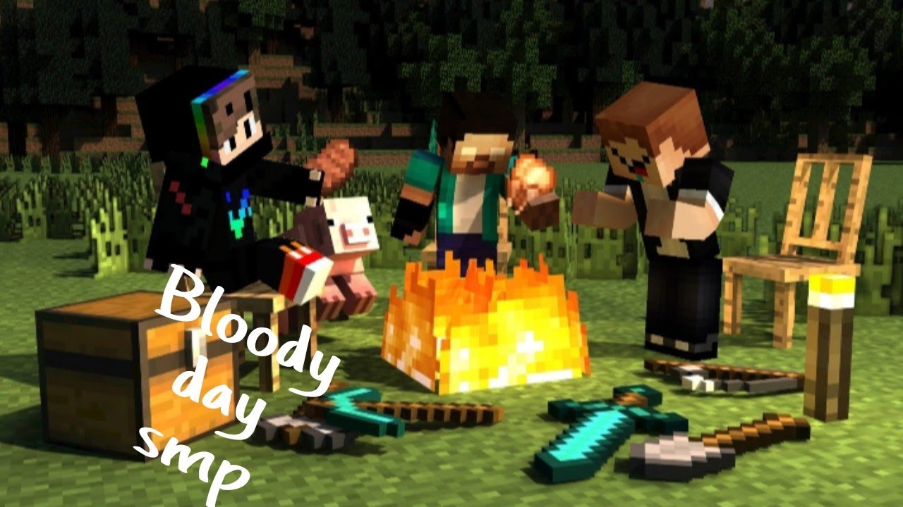Playing bloody day smp S2 and 🤯 - YouTube