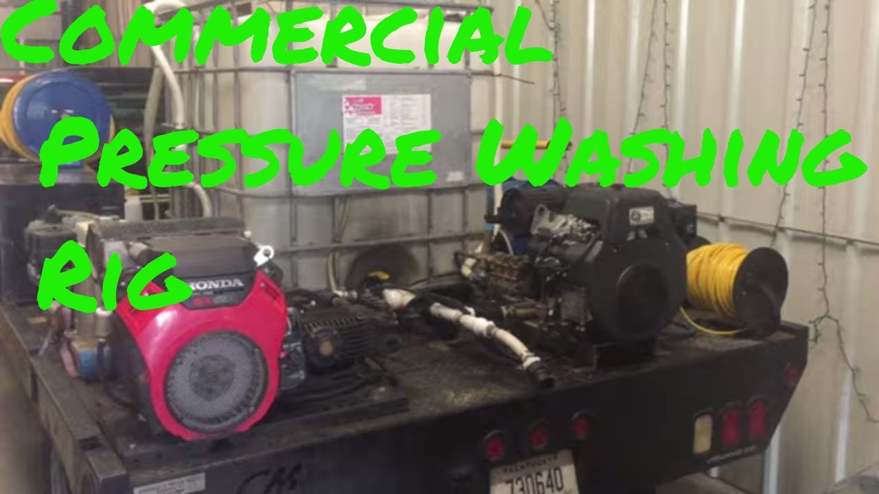 Pressure Washing Rig For Doing Large Jobs | Apartments, Large Building ...