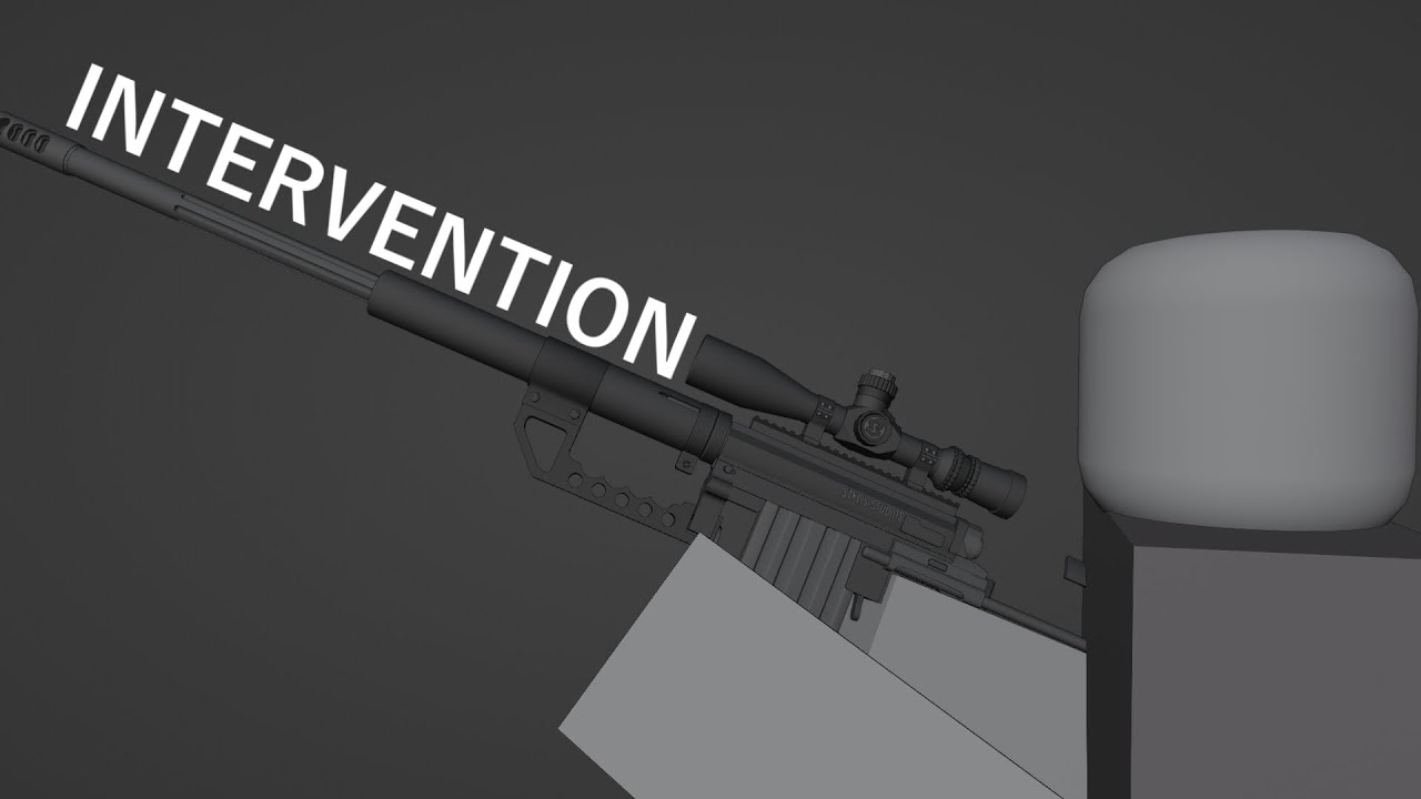FE Gun Kit Roblox - Intervention Animations - YouTube