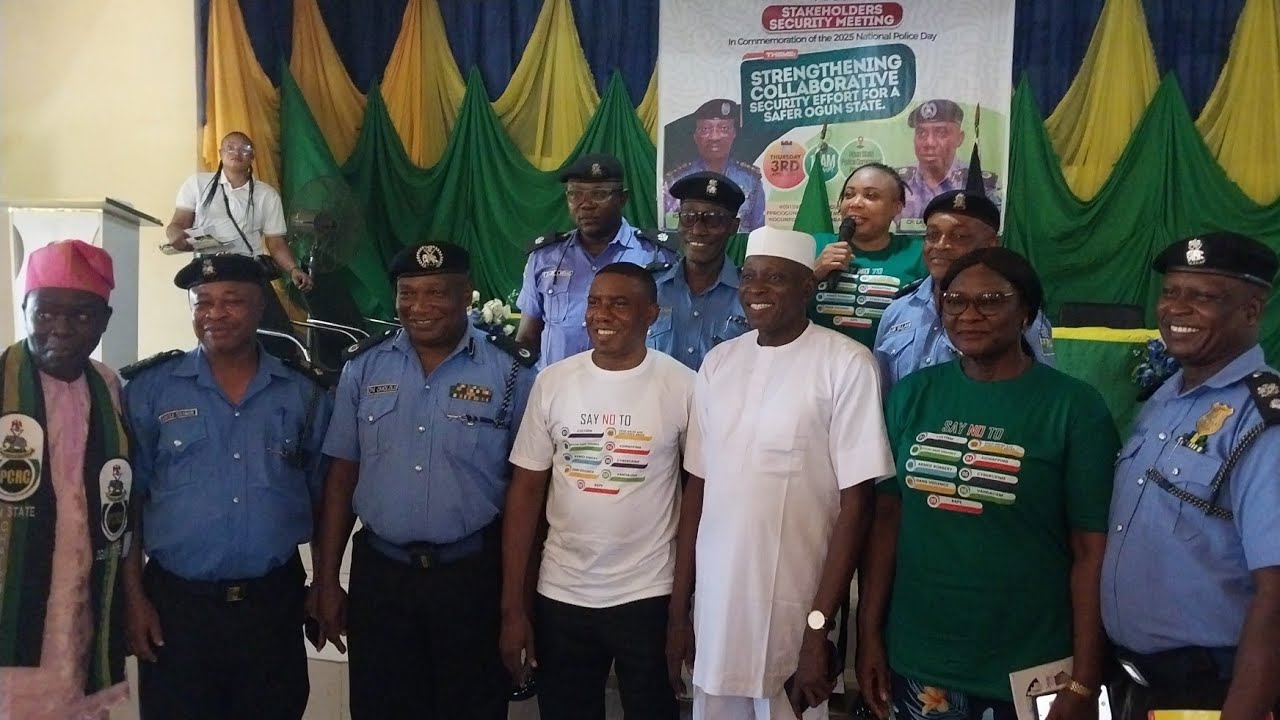 NATIONAL POLICE DAY CELEBRATION WITH STAKEHOLDER'S AT OGUN POLICE ...