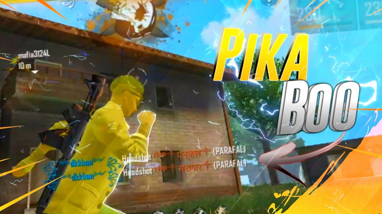 PIKA BOO⚡||Free Fire Highlights || DKKHAN Gaming - YouTube
