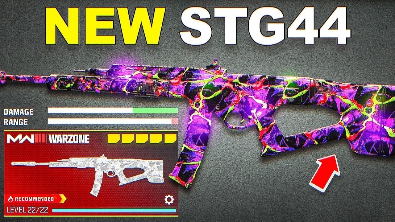 STG 44 x STATIC-HV Meta Loadout for Season 5 Call of duty Rebirth ...