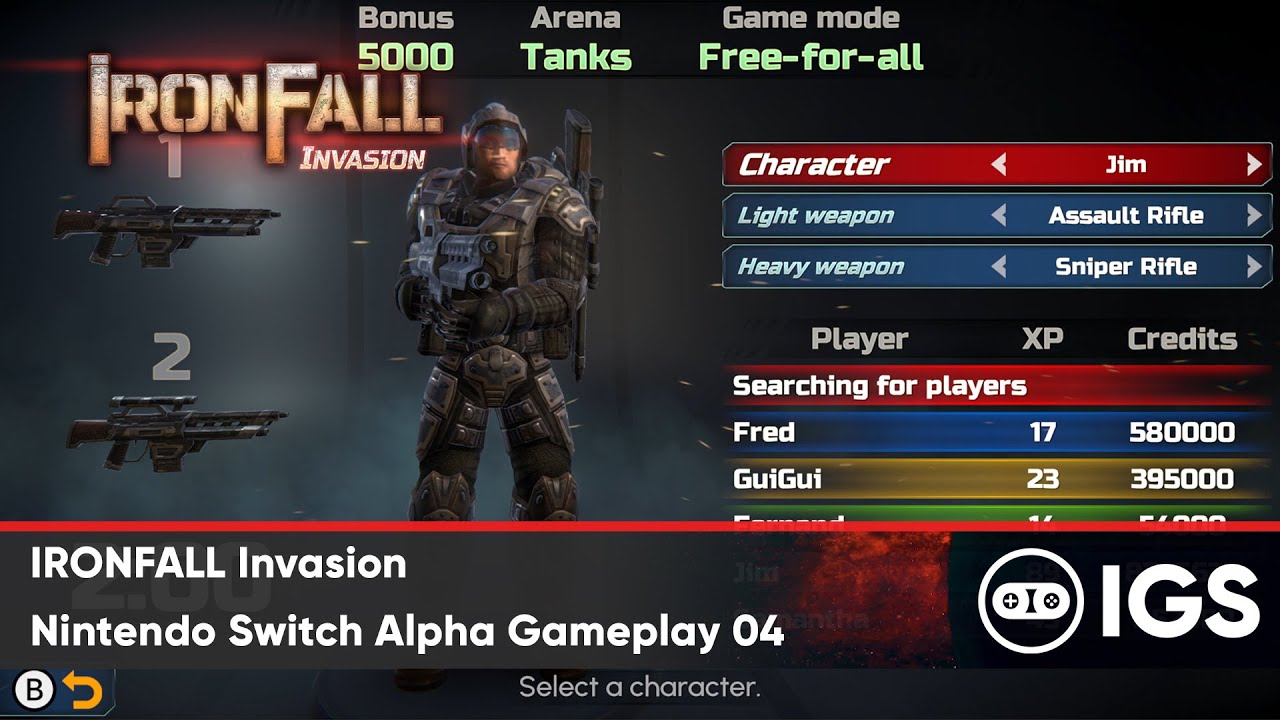IRONFALL Invasion | Nintendo Switch Allpha Gameplay 04 - YouTube