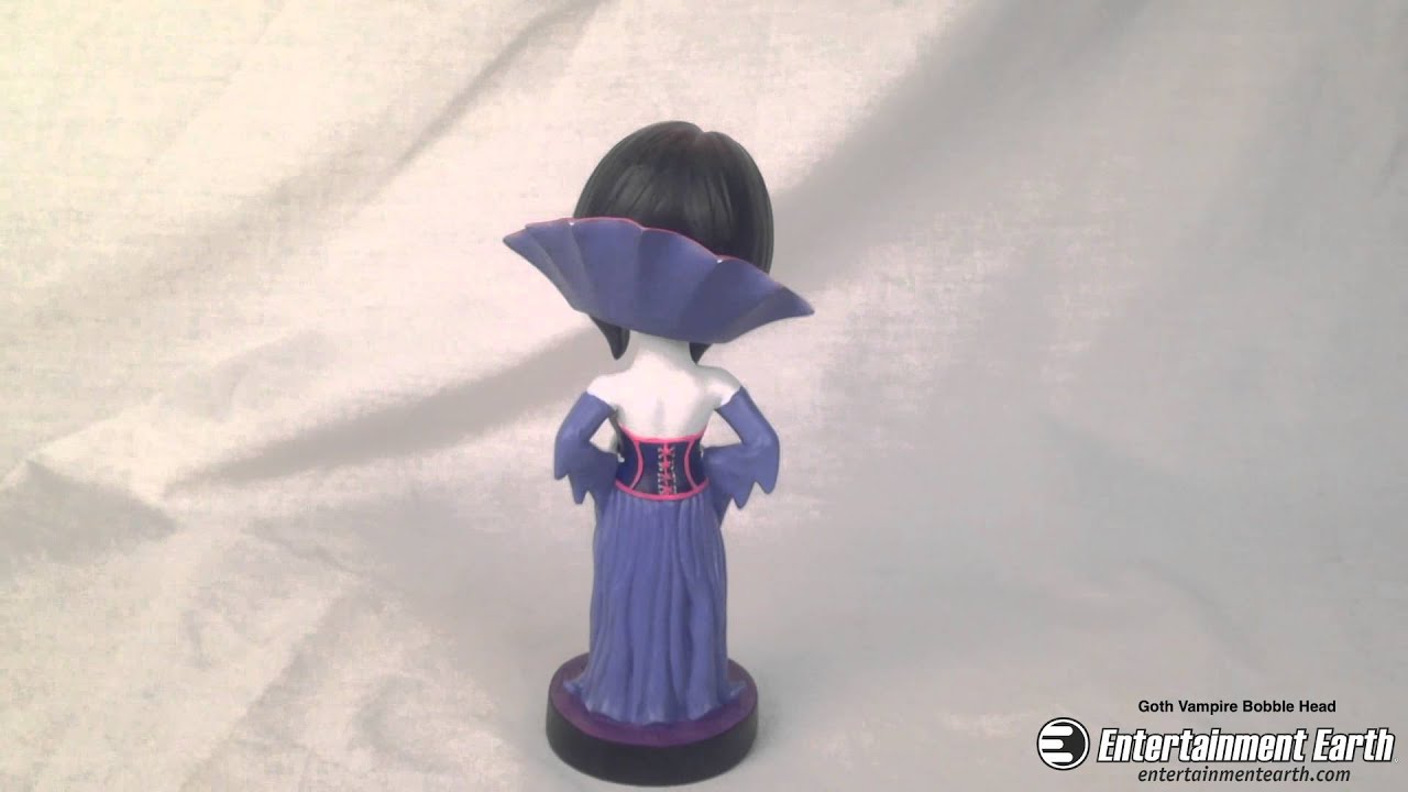 Goth Vampire Bobble Head - YouTube