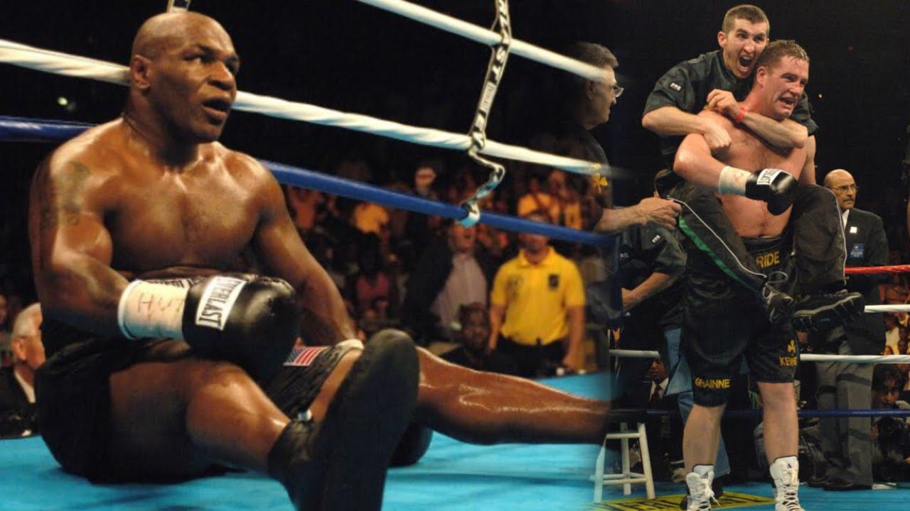 Mike Tyson quit on his stool in his last pro fight after trying to ...