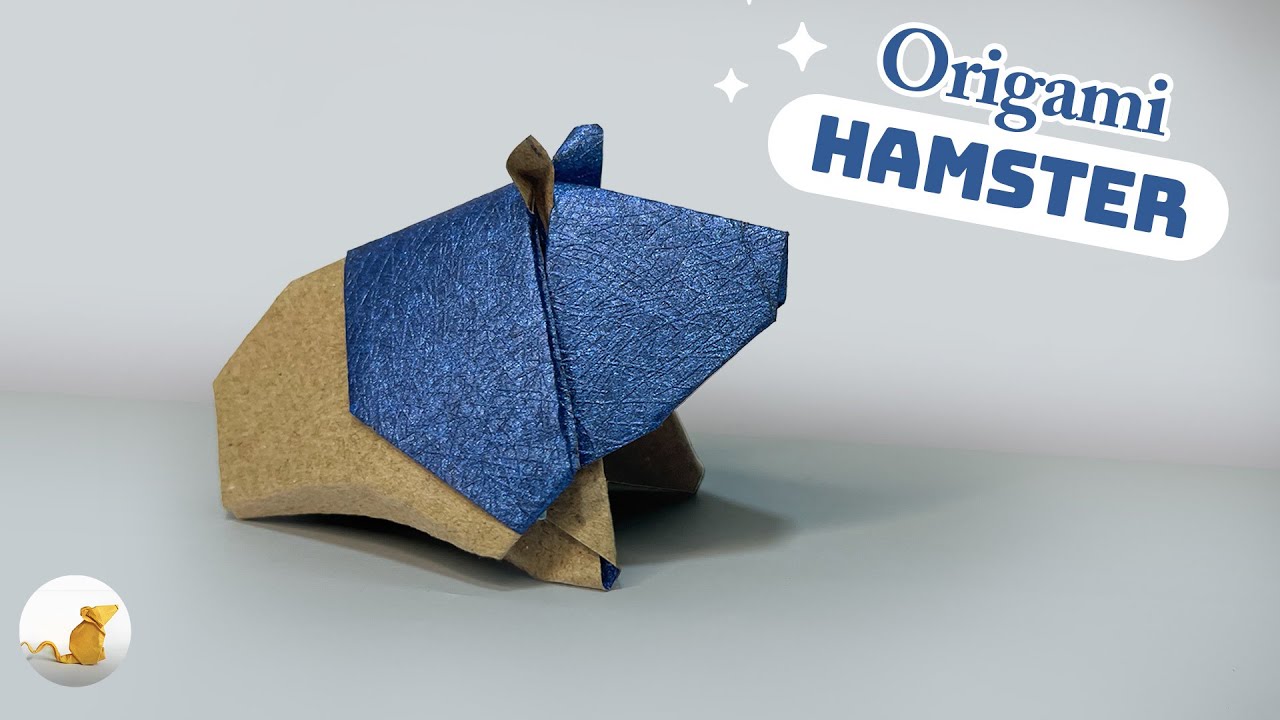 How to Fold an Origami Hamster Easy | Paper Hamster - YouTube