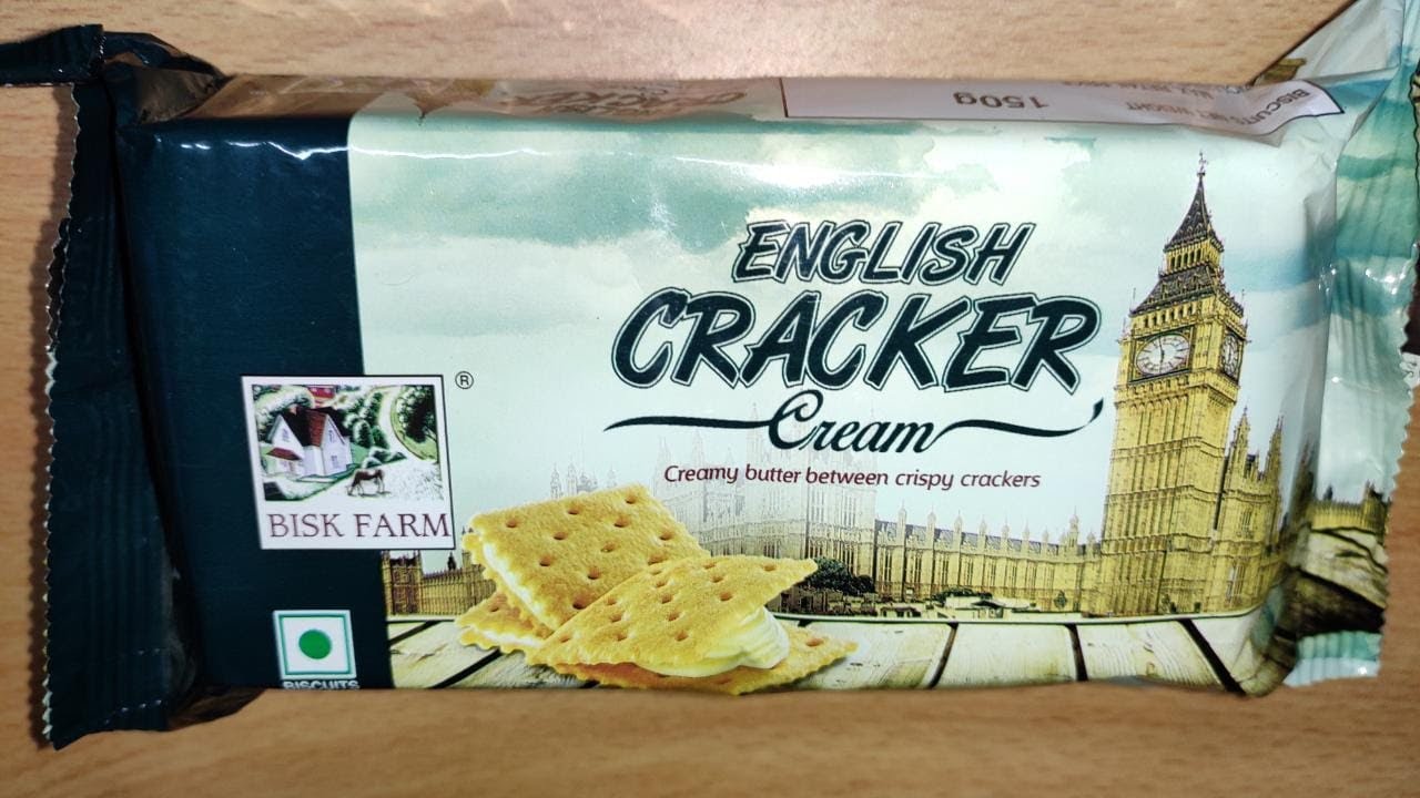 Bisk Farm English Cracker Cream || Review Master - YouTube