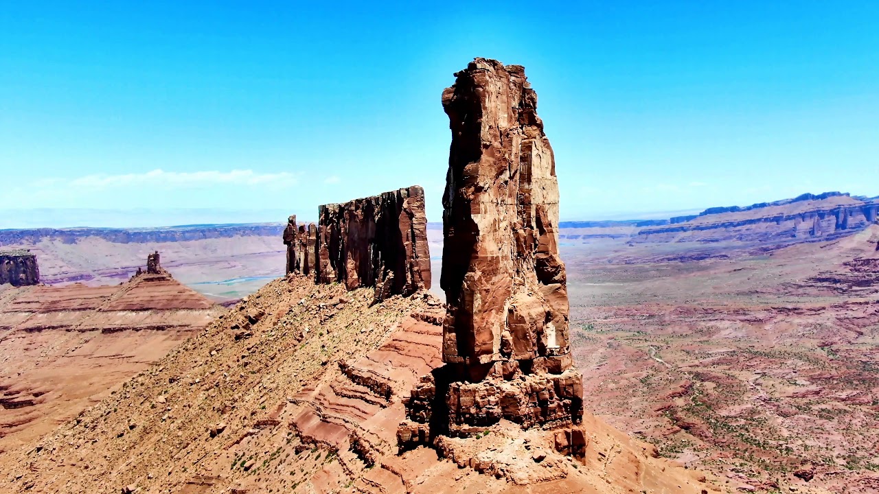 Castleton Tower near Moab UT - YouTube