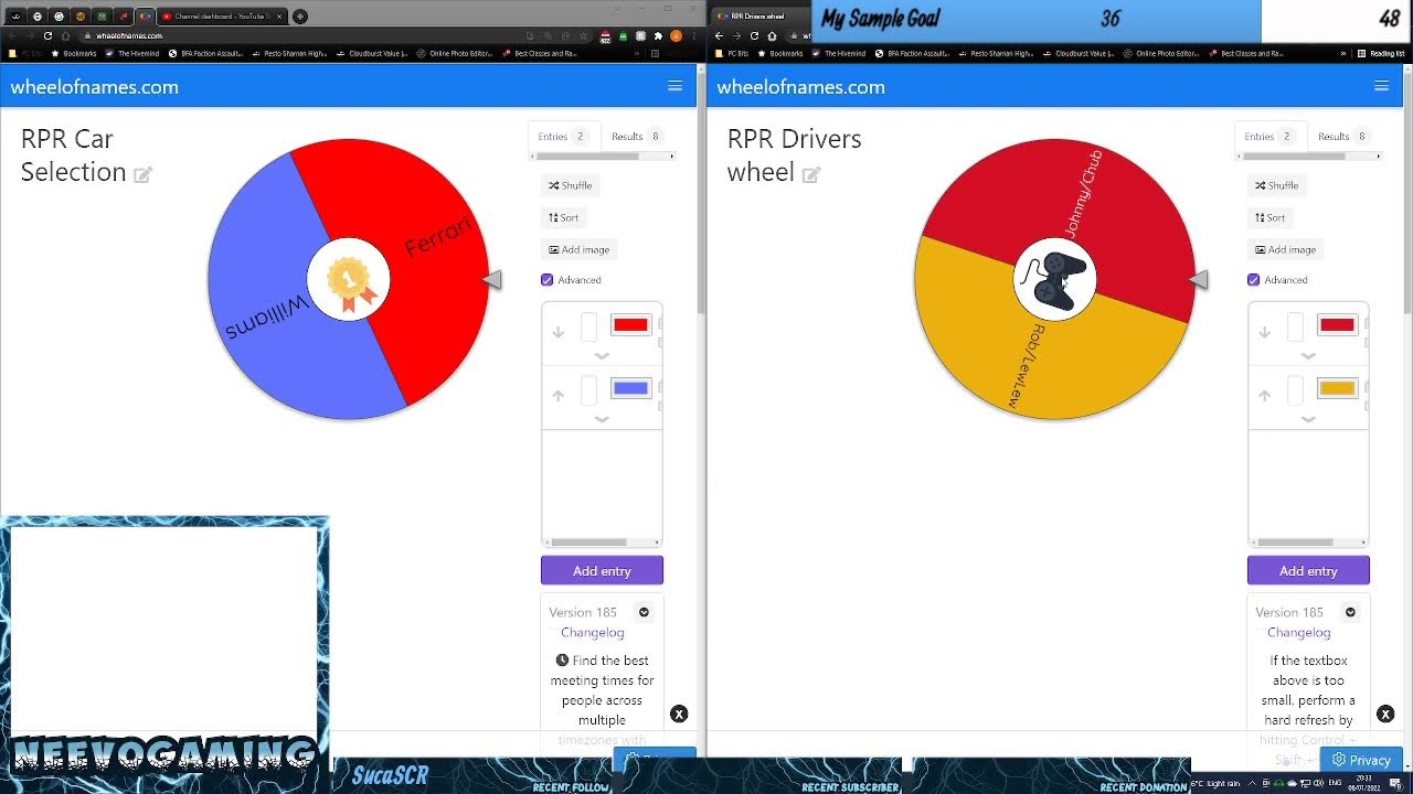 Rapid Pixel Racing Spin the Wheel Allocation - YouTube