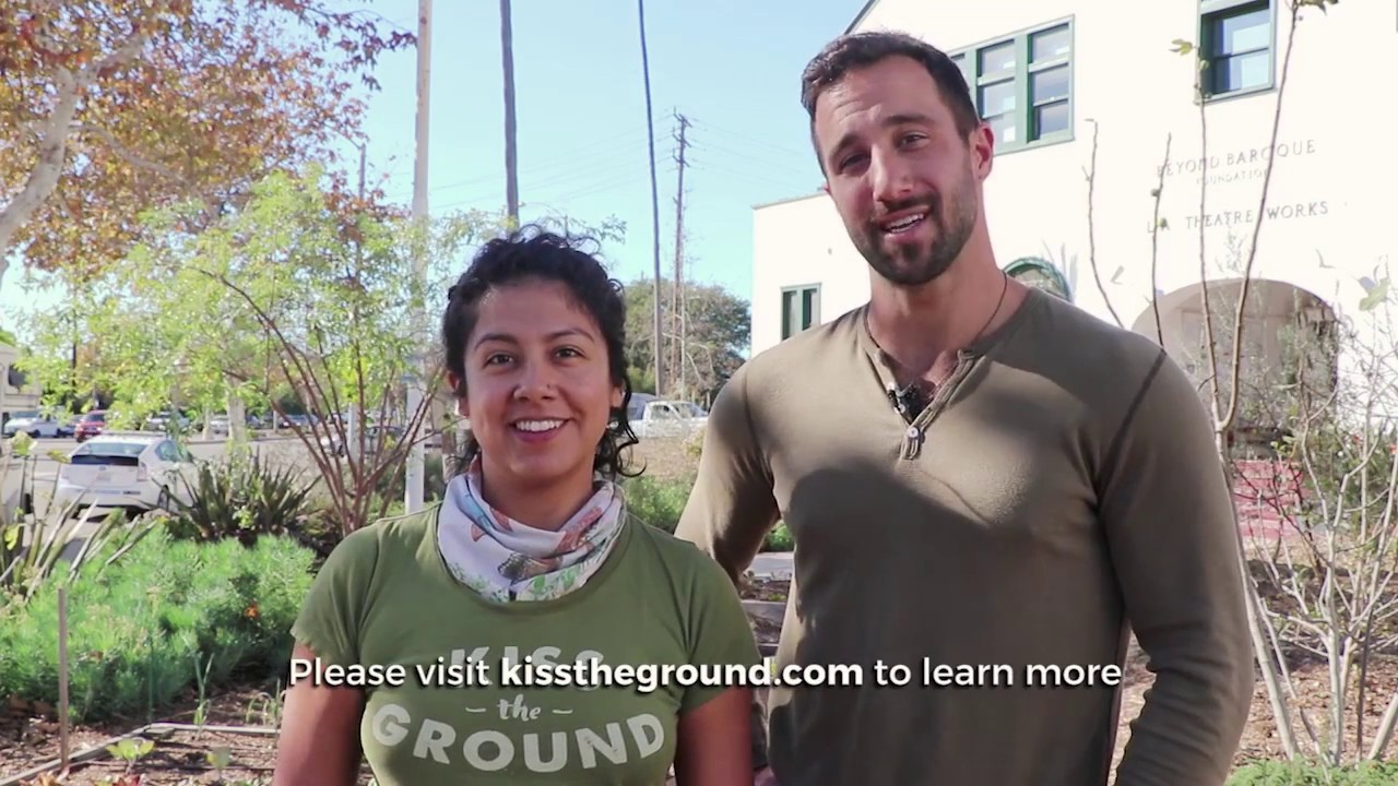 Natalie Flores and Matt Finkelstein, Kiss The Ground Garden Managers ...