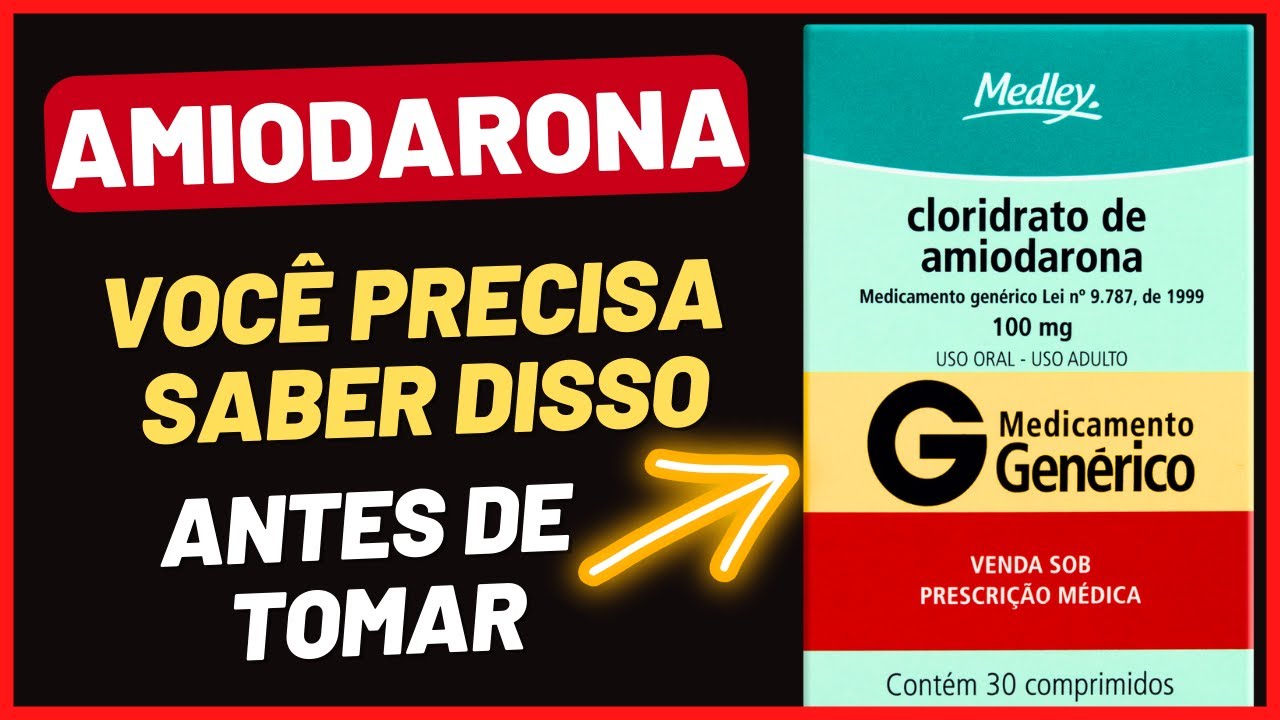 ANCORON AMIODARONA ATLANSIL 200mg | para que serve | efeitos colaterais ...