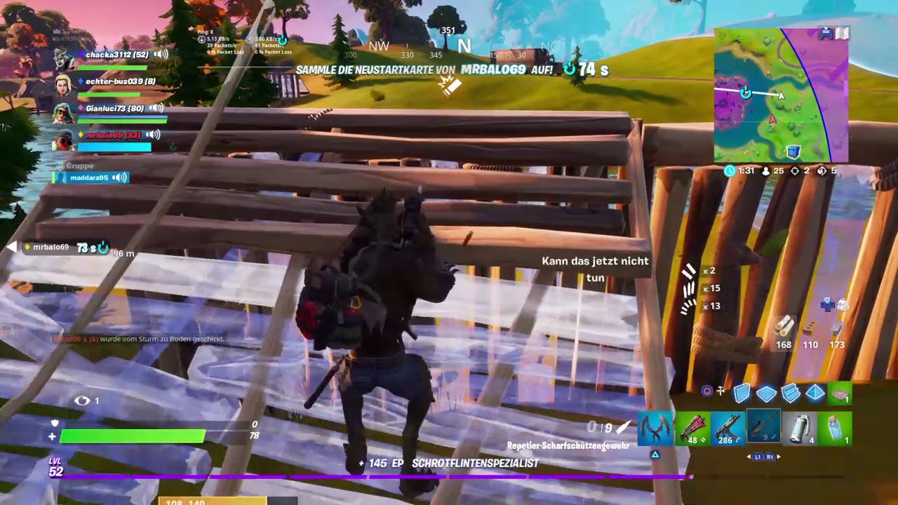Fortnite Chapter 2 - Sniper to Grenade to Sniper finish - YouTube
