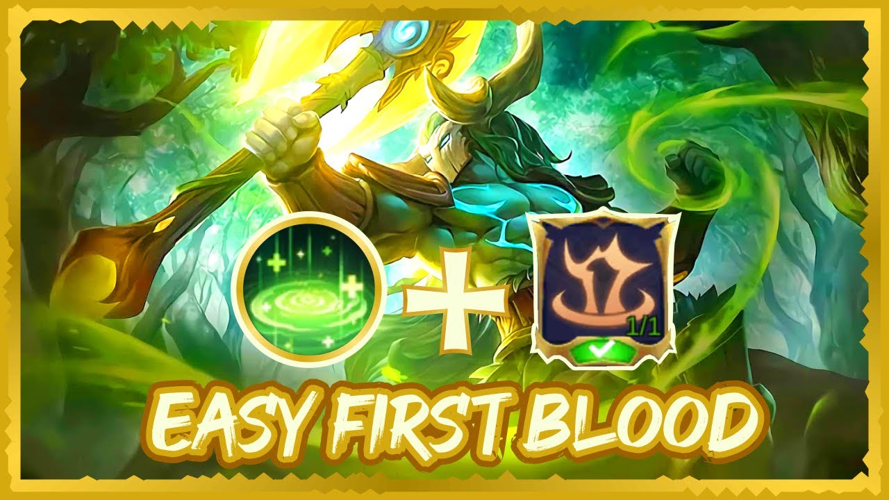 MOBILE LEGEND : HOW TO GET FIRST BLOOD USING HYLOS - YouTube