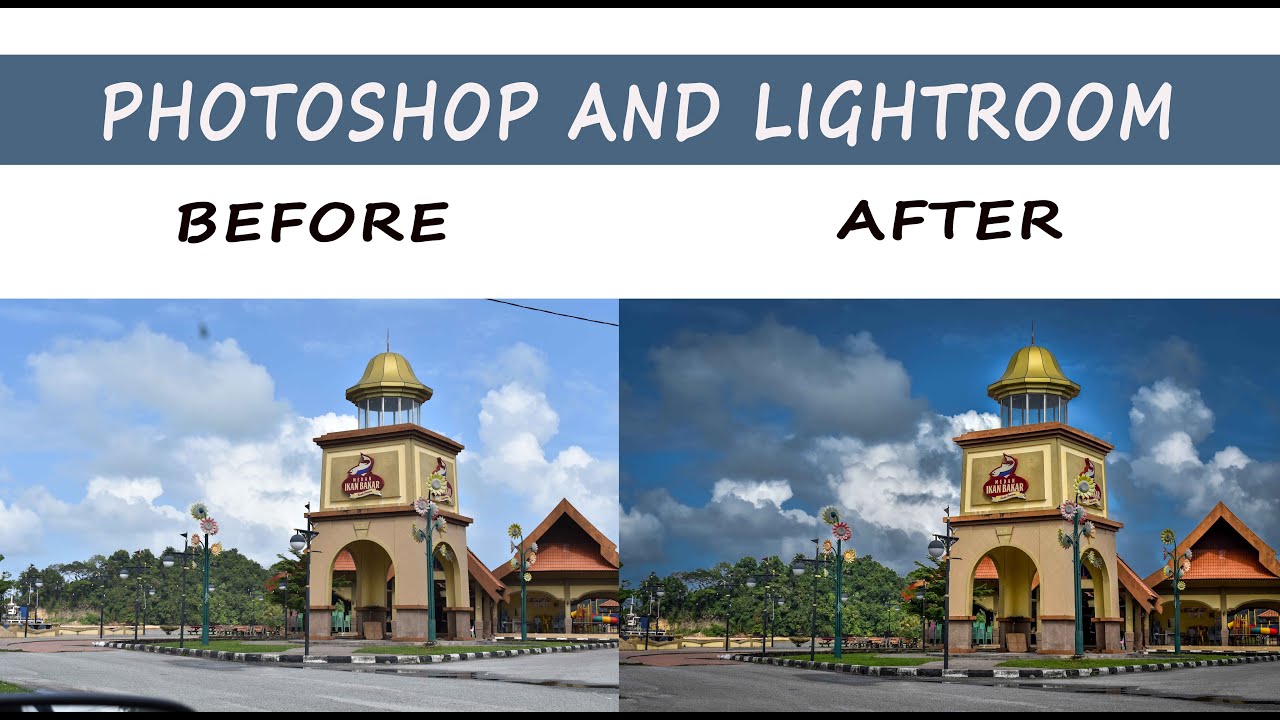 Photoshop & Lightroom Before After 01 - YouTube