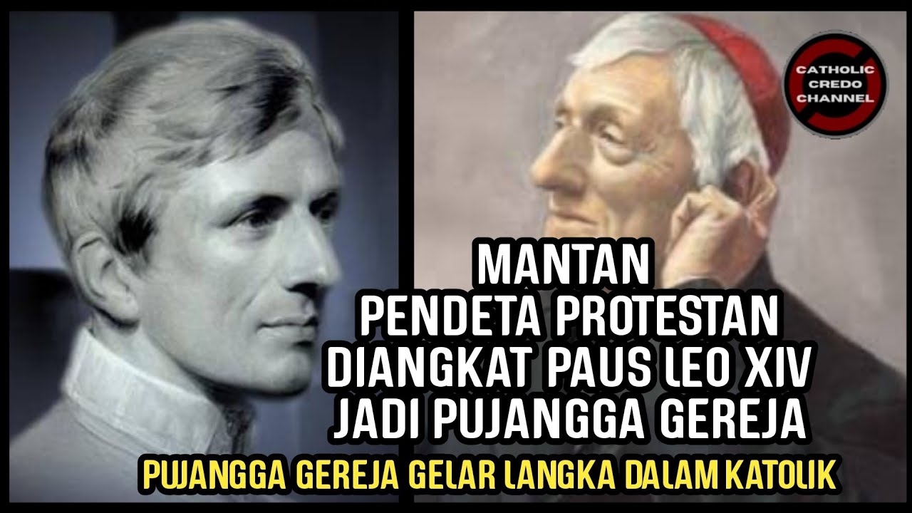 Mantan Pendeta Protestan Diangkat Paus Leo Jadi Pujangga Gereja - YouTube