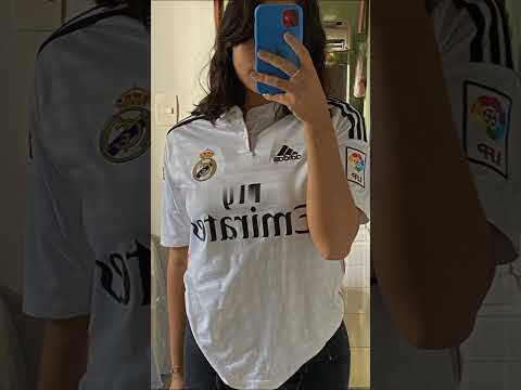 Girls with Real Madrid jersey 🦋🇪🇸#shorts #realmadrid