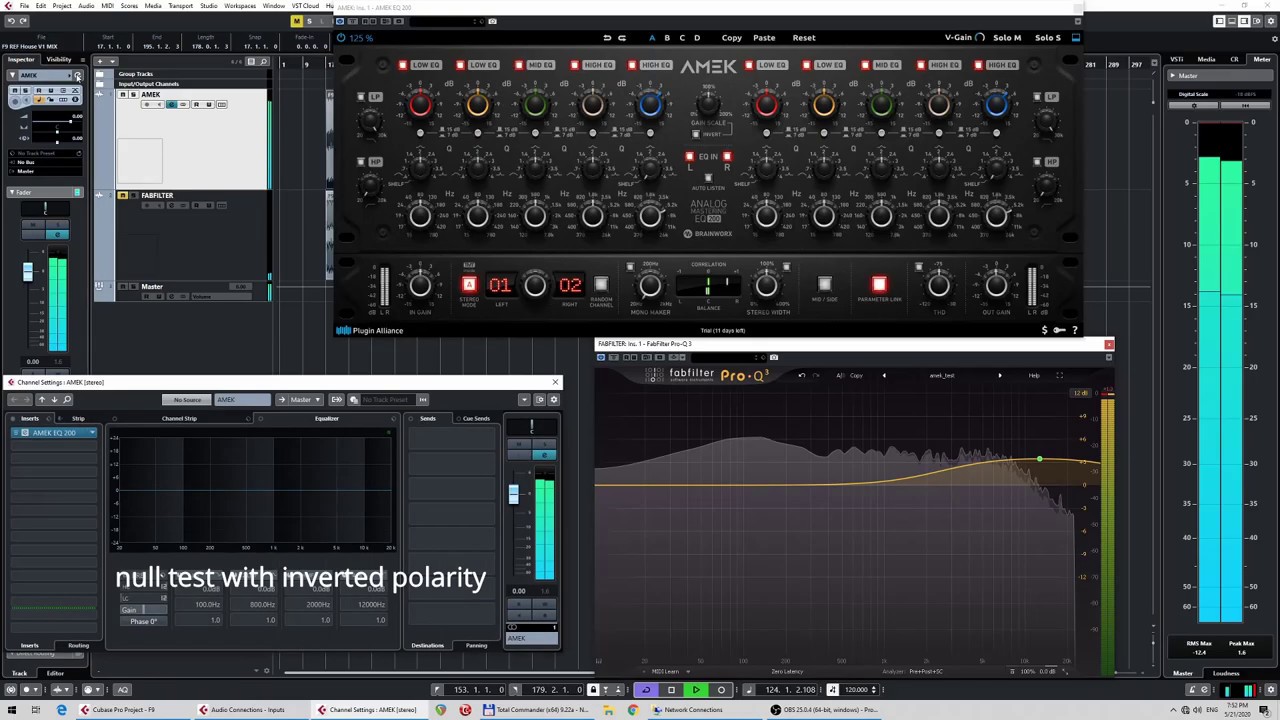 AMEK EQ 200 vs FABFILTER PRO Q3 - YouTube