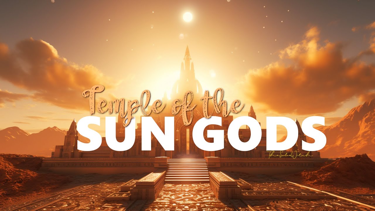 ☀ Temple of the Sun Gods ☀ #asmrsoundscape #ambienceasmr #meditation ...