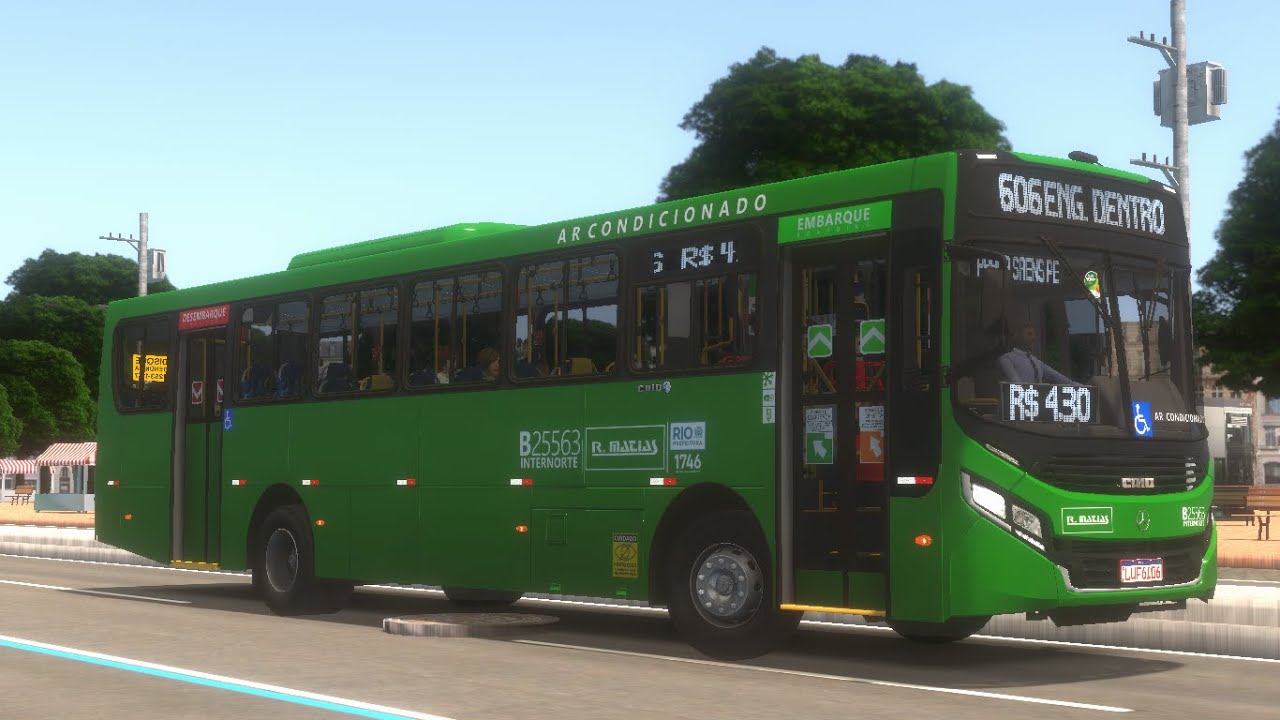 CAIO APACHE VIP IV MATIAS - LINHA 606 - MAPA RIO DE JANEIRO - PROTON ...