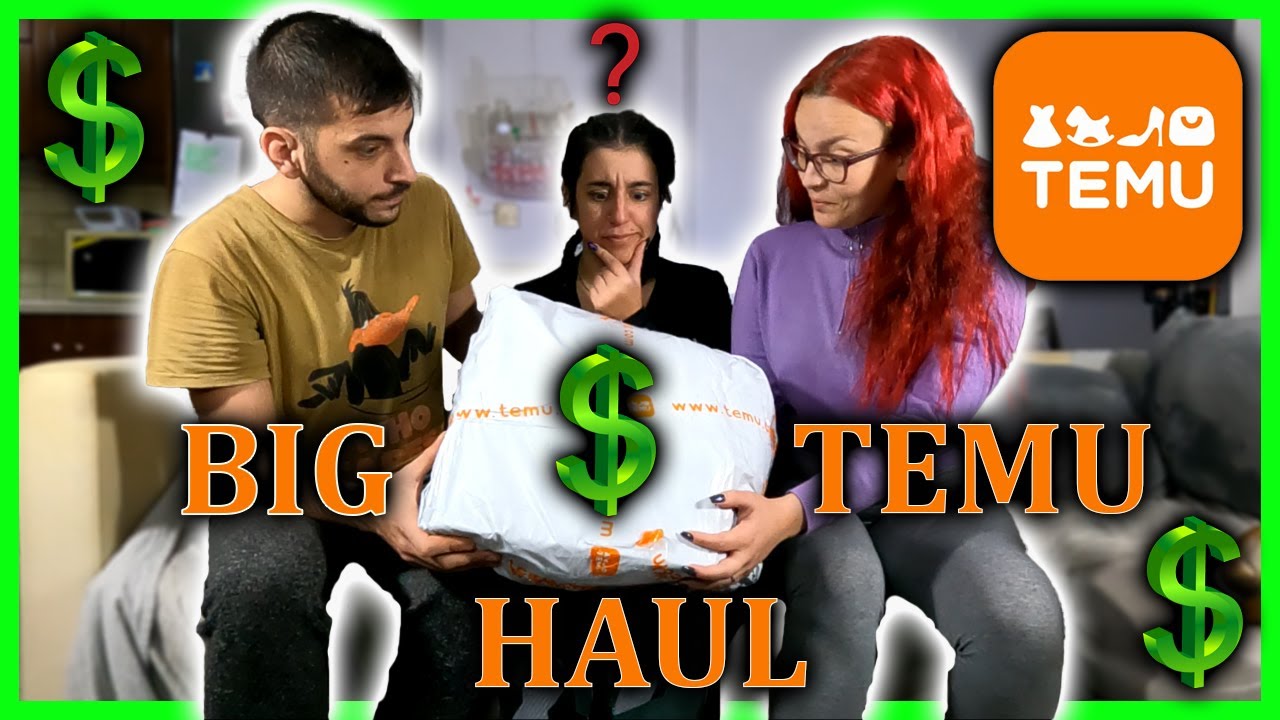 ΑΝΟΙΓΟΥΜΕ ΤΕΡΑΣΤΙΟ TEMU HAUL | DEE & TORI | - YouTube
