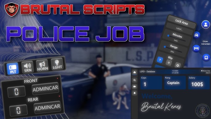 Policemobiledataterminal Best Script For Police Fivem Script Youtube