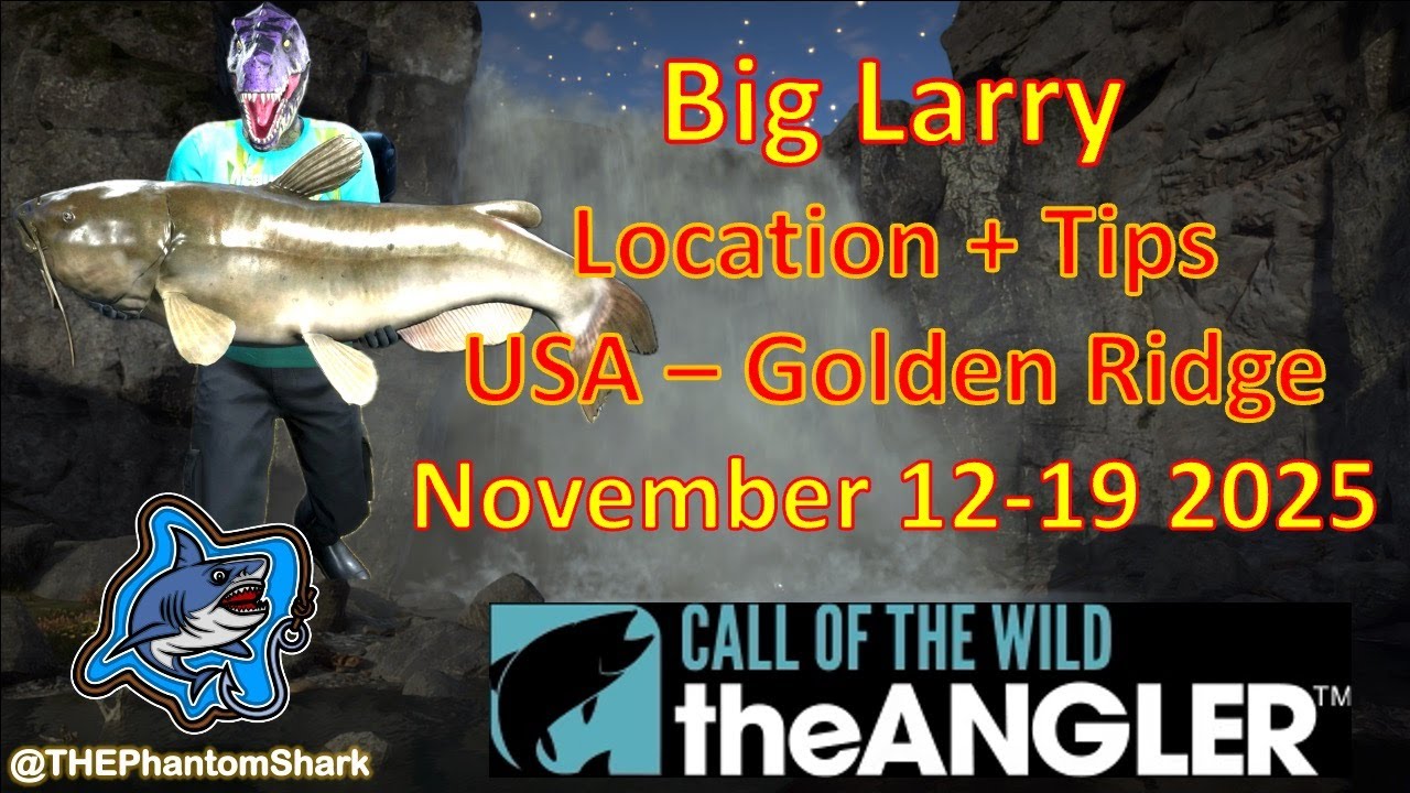 Legendary Fish Big Larry This Week November 12-19 2025 USA Golden Ridge ...
