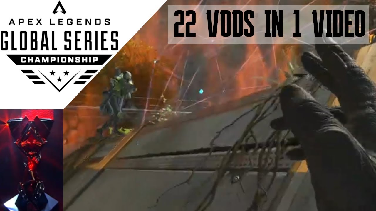 ALGS CHAMPIONSHIP FINALS | Game 9 of 9 | 20 POVs | July 10, 2022 | Apex ...