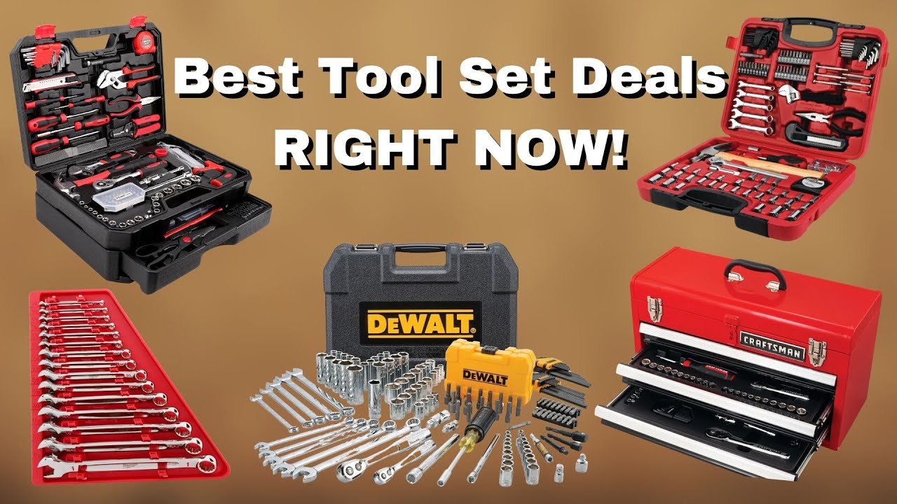 Best Tool Set Deals RIGHT NOW! Auto & Home Improvement - YouTube