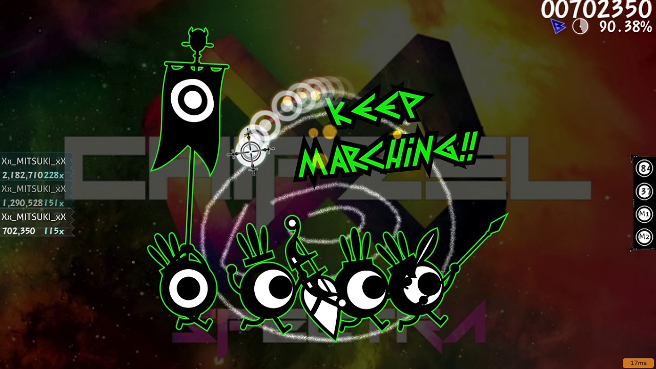 [osu!] Patapon skin gameplay: Chipzel - Spectra [Insane] Hitburst ...