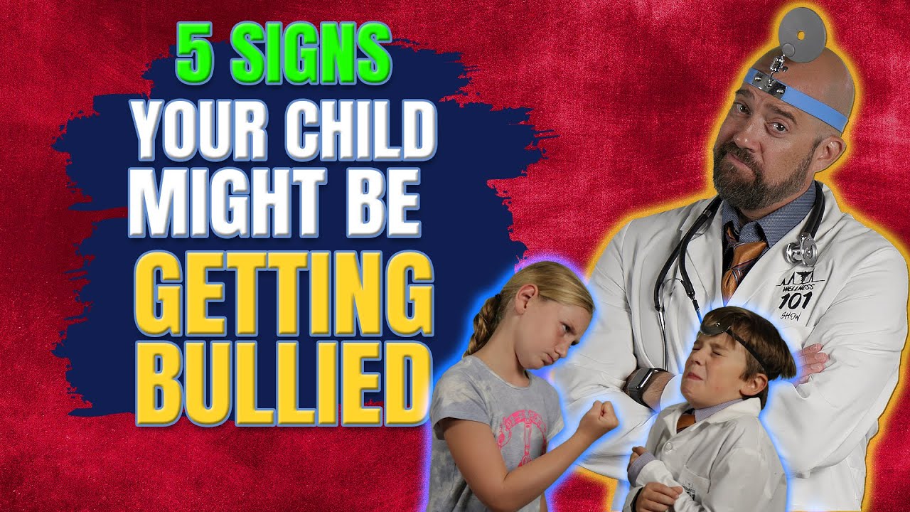 The 5 Signs of Bullying - How to Recognize Them and Take Action - YouTube