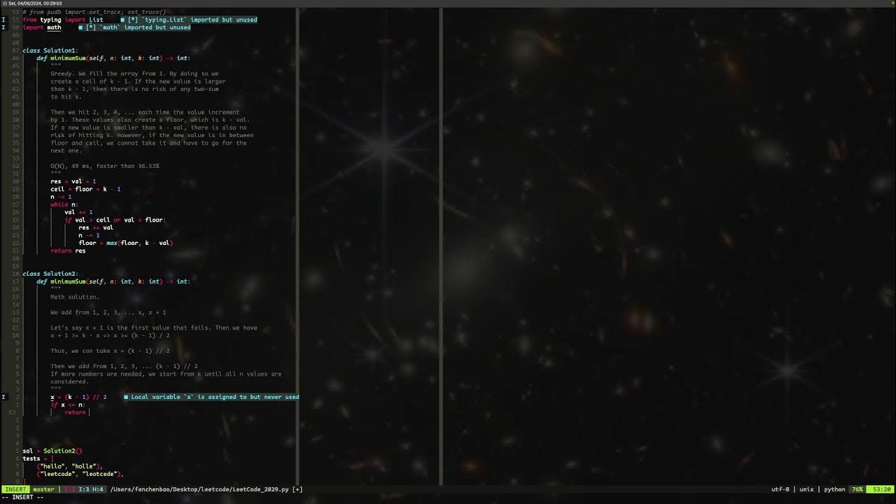 2024-04-06 LeetCode 1249 & 2829 - YouTube