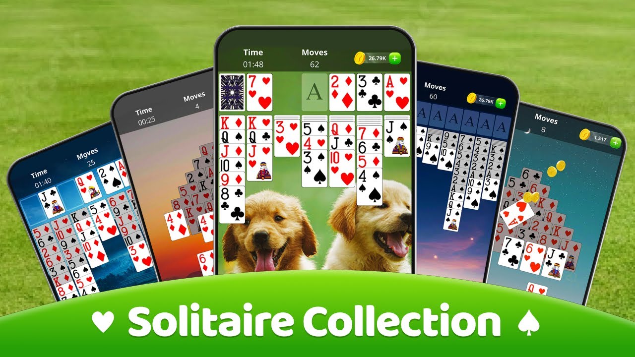 Solitaire Collection on Landscape Mode - YouTube