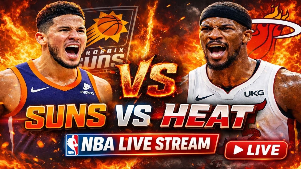 Phoenix Suns vs Miami Heat LIVE – Full Game Action & Real-Time Score! 🔥 ...
