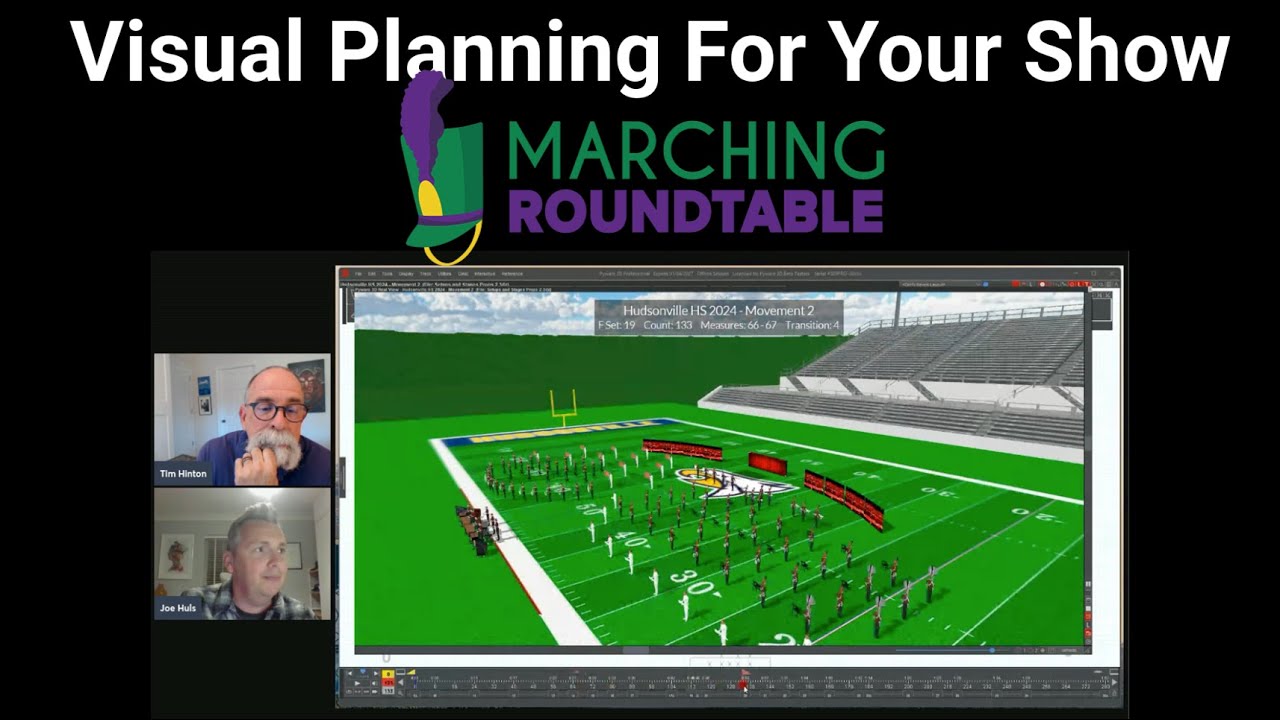 Visual Planning For Your Show - Marching Roundtable Podcast - YouTube