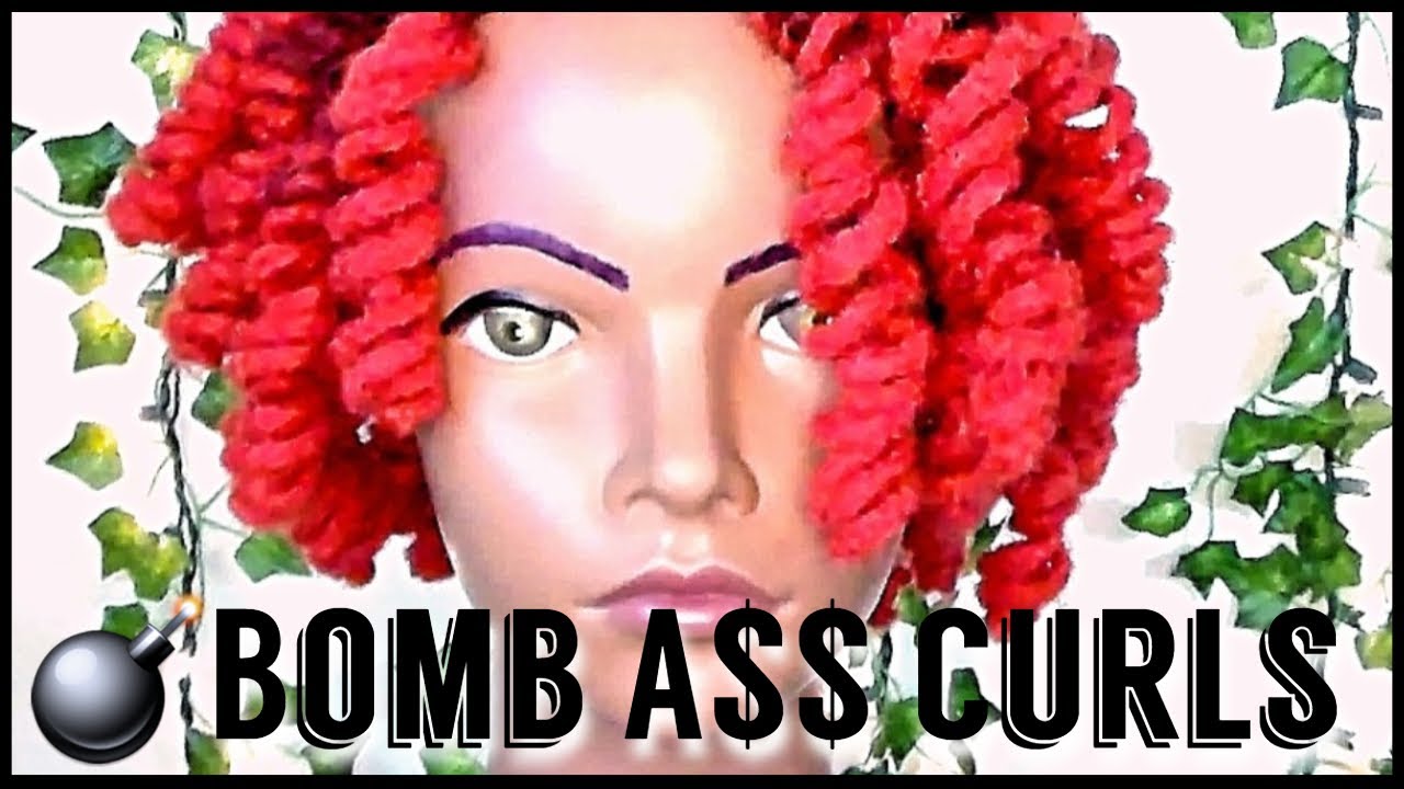 Loc Style Tutorial #28: Bomb A$$ Pipecleaner Curls | Easy Loc Hairstyle ...