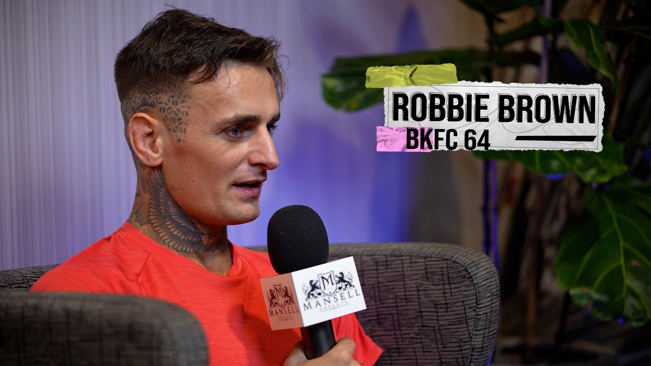"Second Round Body Shot" | Robbie Brown BKFC 64 Pre-Fight Interview ...