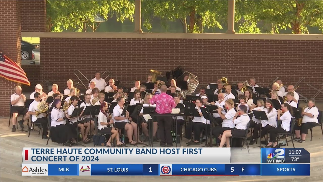 Terre Haute Community Band Host First Concert of 2024 - YouTube