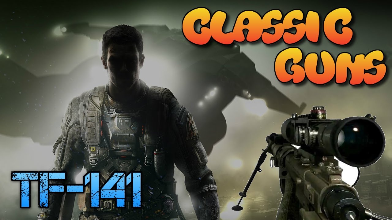 COD Infinite Warfare CLASSIC GUNS - TF-141 (Independance) - YouTube